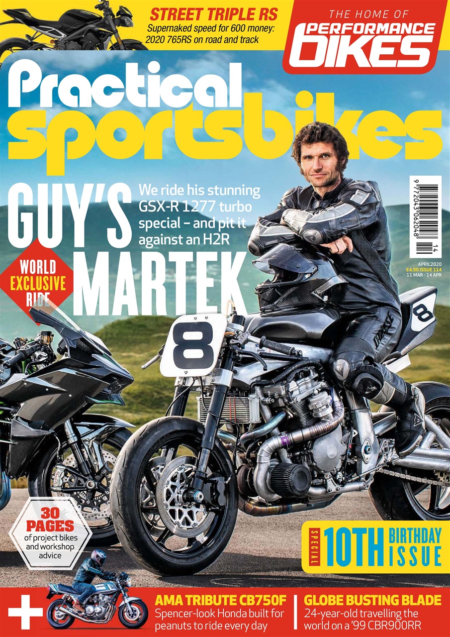 Practical Sportsbikes Magazine - April 2020 Subscriptions | Pocketmags