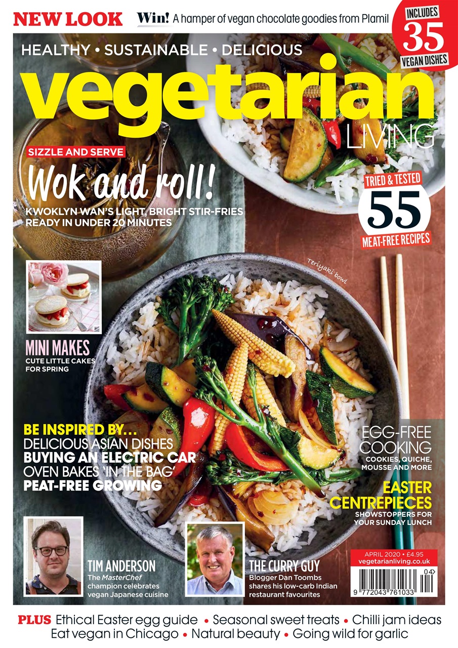 Vegetarian Living Magazine - Apr-20 Back Issue
