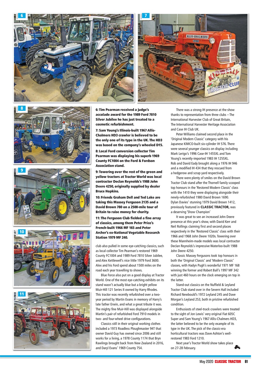 Classic Tractor Magazine - May 2020 Back Issue