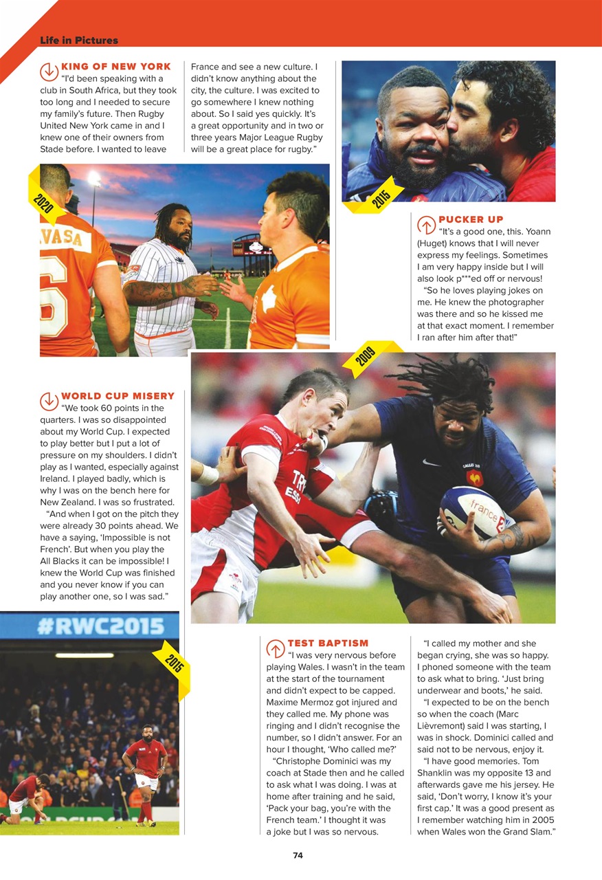Rugby World Magazine - May-2020 Back Issue