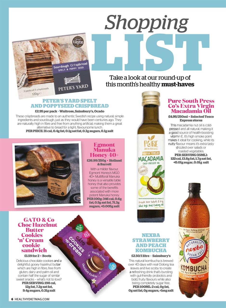 Healthy Diet Magazine Subscriptions and May 2020 – Boost your gut ...