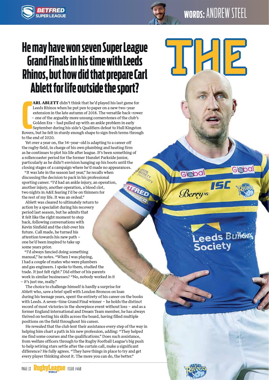 Rugby League World Magazine - 468 Subscriptions | Pocketmags