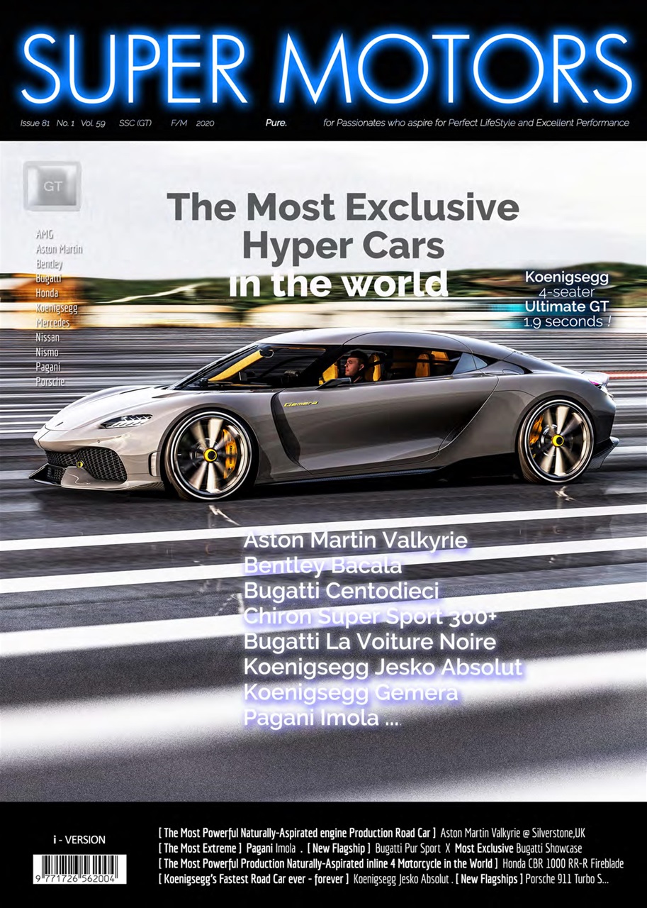 SUPER MOTORS Magazine - Issue 81 Back Issue