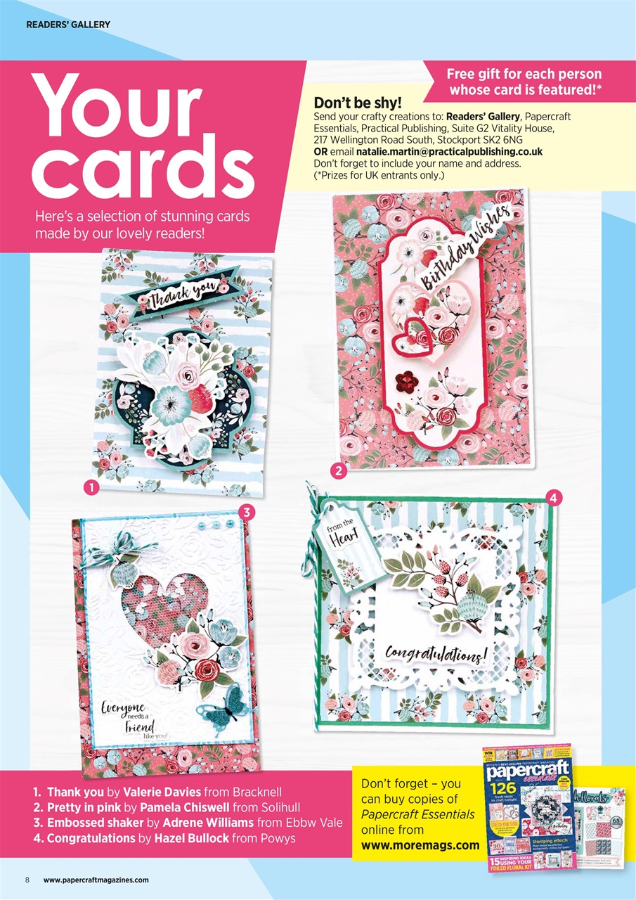 Papercraft Essentials Magazine - Issue 186 Subscriptions | Pocketmags