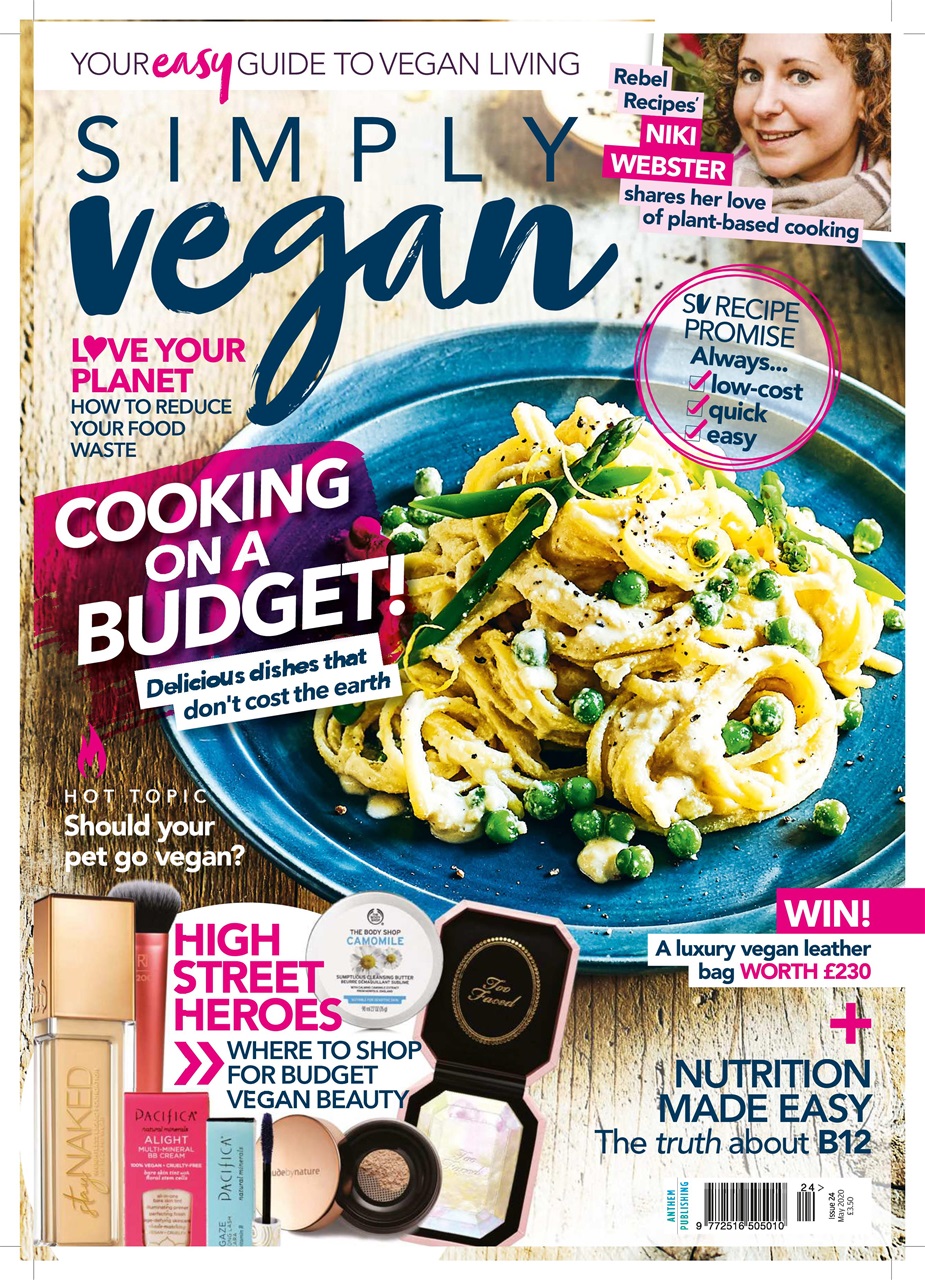 Simply Vegan Magazine Subscriptions and May 2020 Issue | Pocketmags