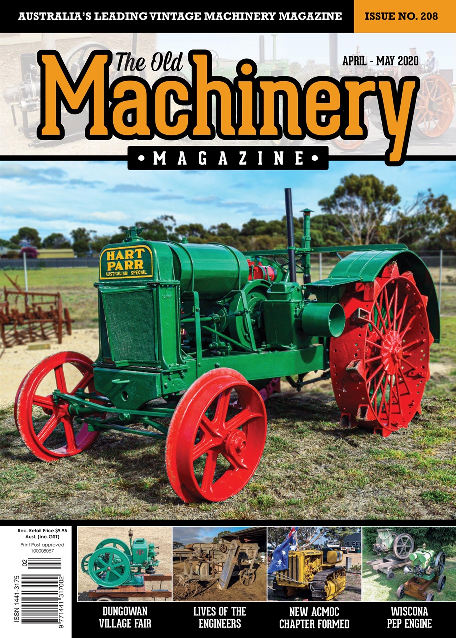 The Old Machinery Magazine - April - May 2020 Back Issue