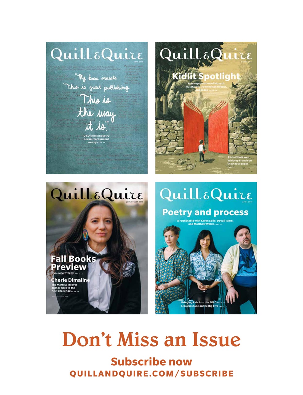 Quill & Quire Magazine - May 2020 Back Issue