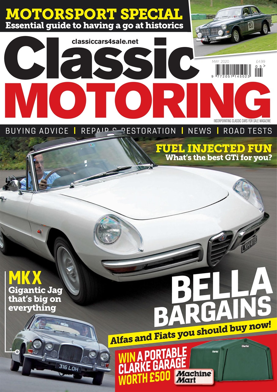 Classic Motoring Magazine Subscriptions and May-20 Issue | Pocketmags