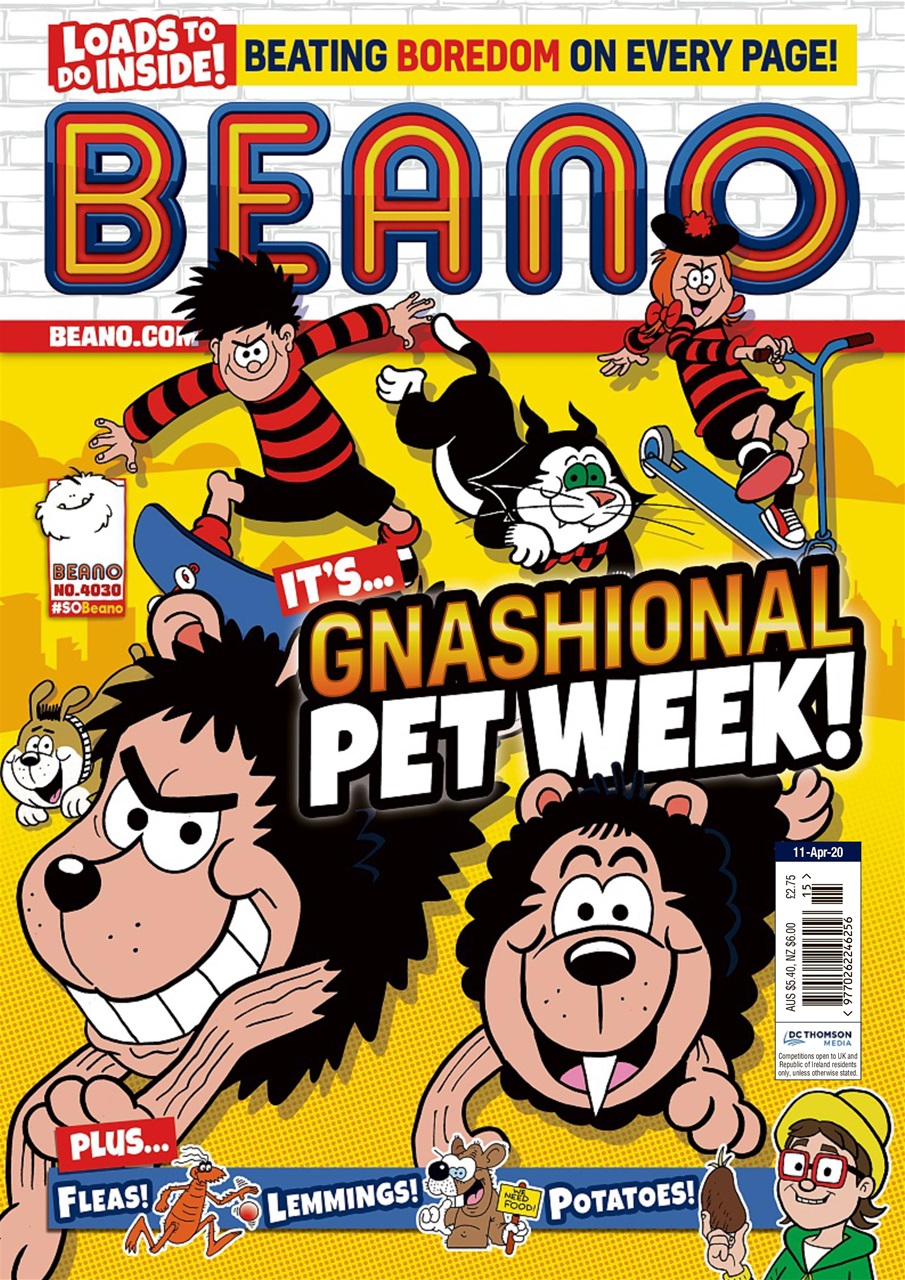 The Beano Magazine - 11/04/2020 Subscriptions | Pocketmags