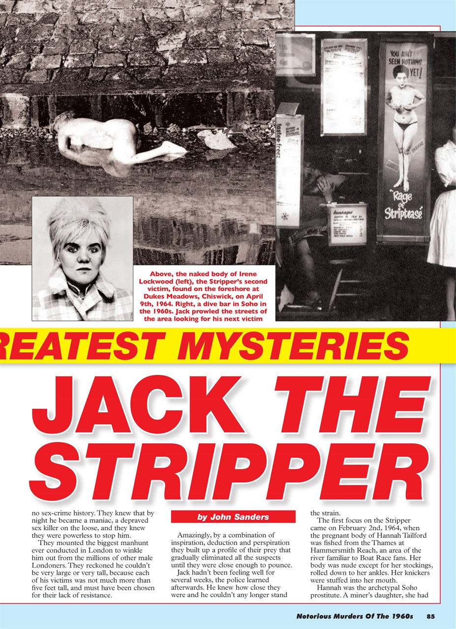 True Detective Magazine - Notorious Murders Of The 1960s Special Issue