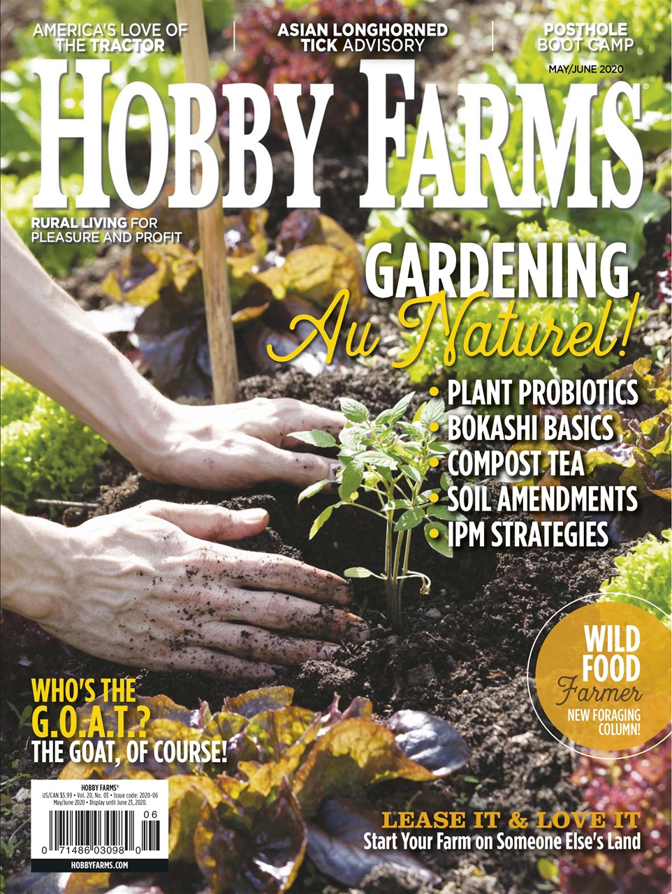 Hobby Farms Magazine - May/June 2020 Subscriptions | Pocketmags