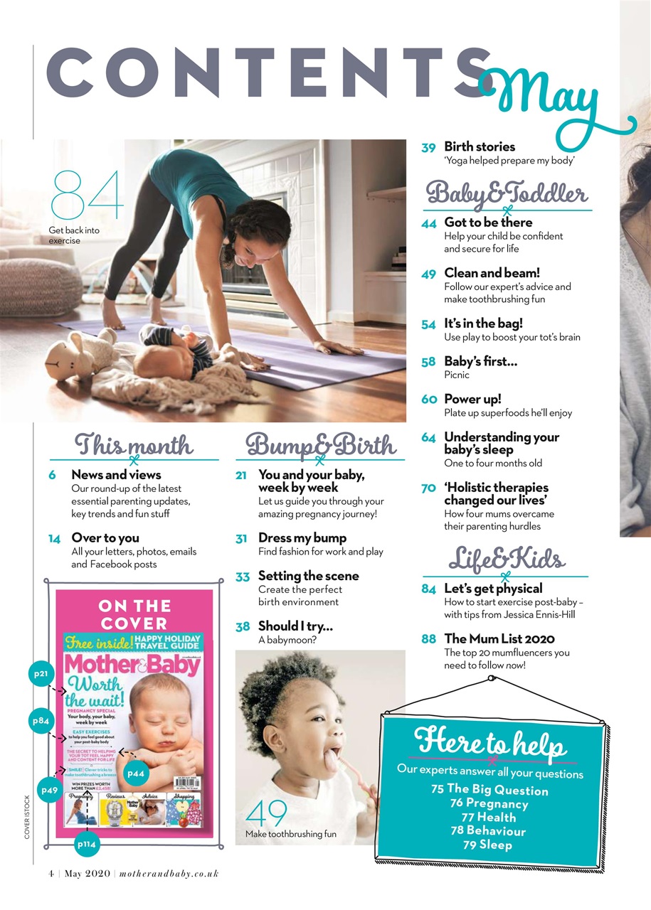 Mother & Baby Magazine - May 2020 Back Issue