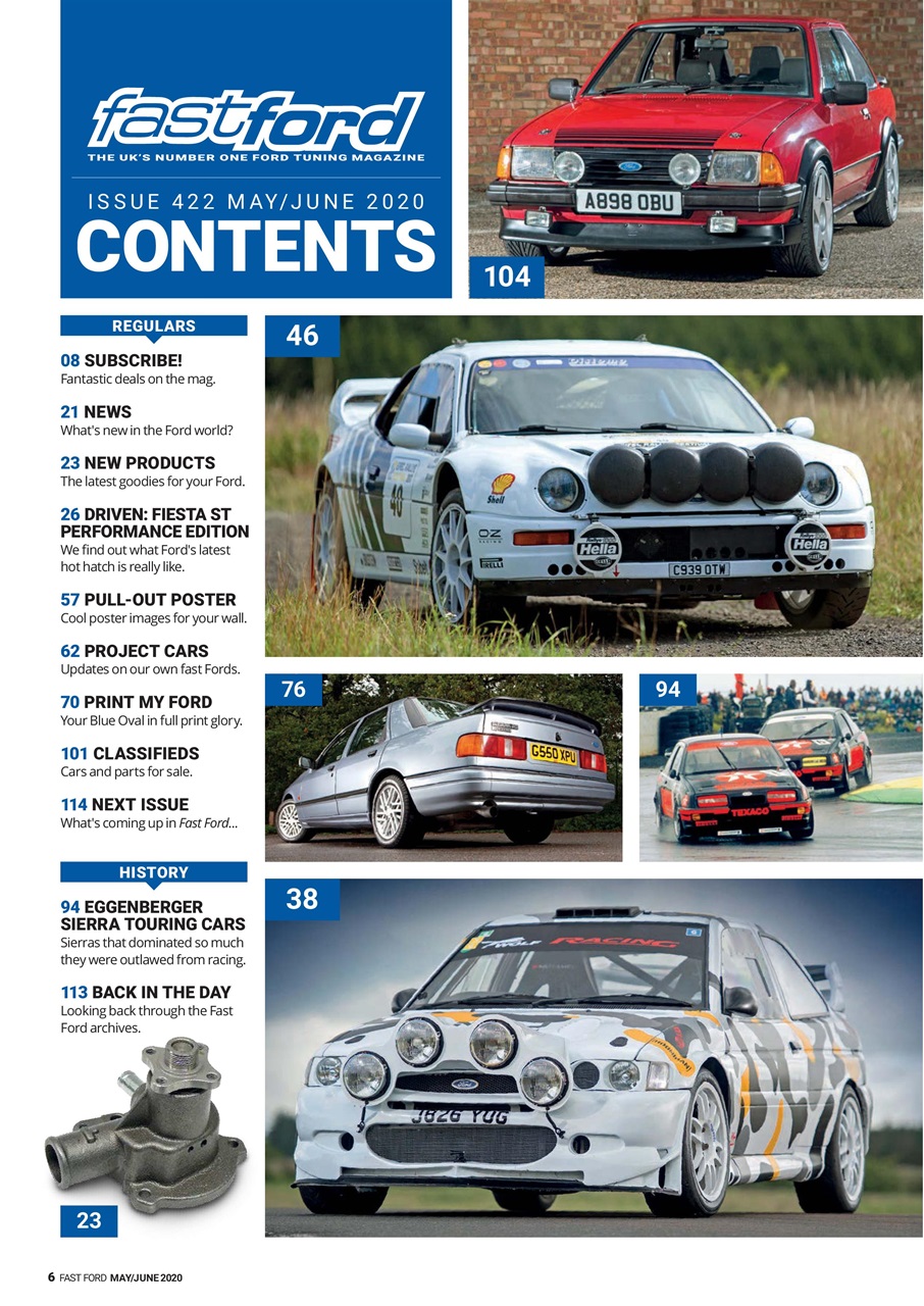 Fast Ford Magazine - MayJune 2020 Subscriptions | Pocketmags