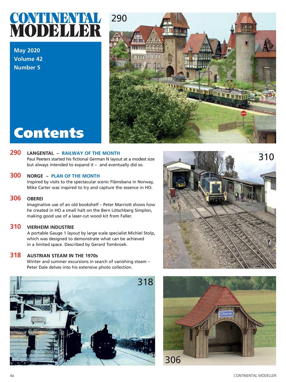 Continental Modeller Magazine - May-20 Subscriptions | Pocketmags