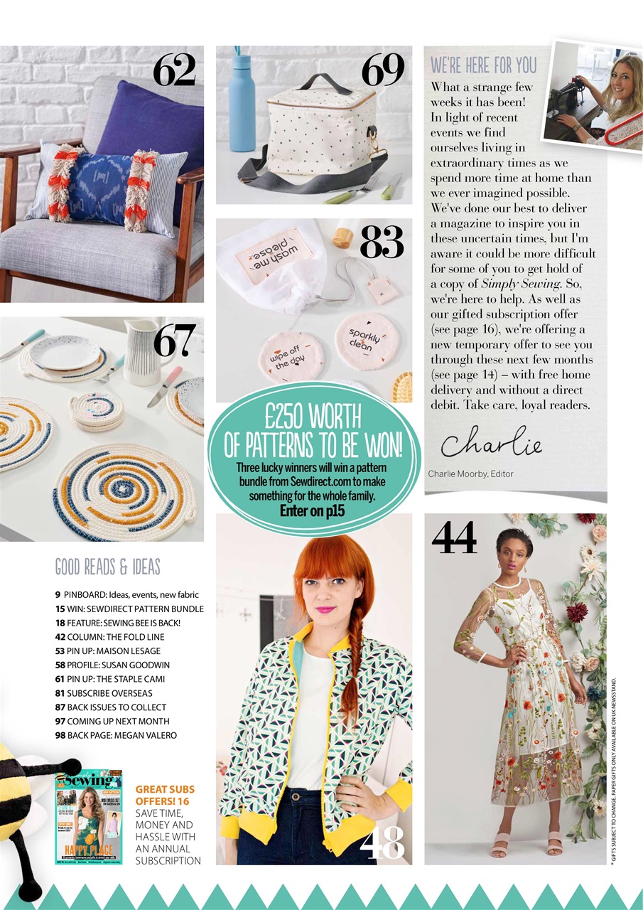 Simply Sewing Magazine - Issue 68 Back Issue