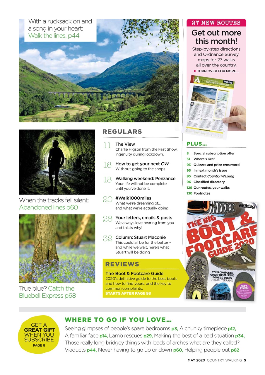 Country Walking Magazine - May 2020 Back Issue