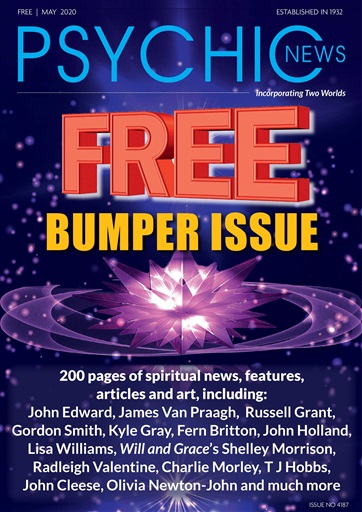 Psychic News Magazine - Psychic News - May 2020 Back Issue