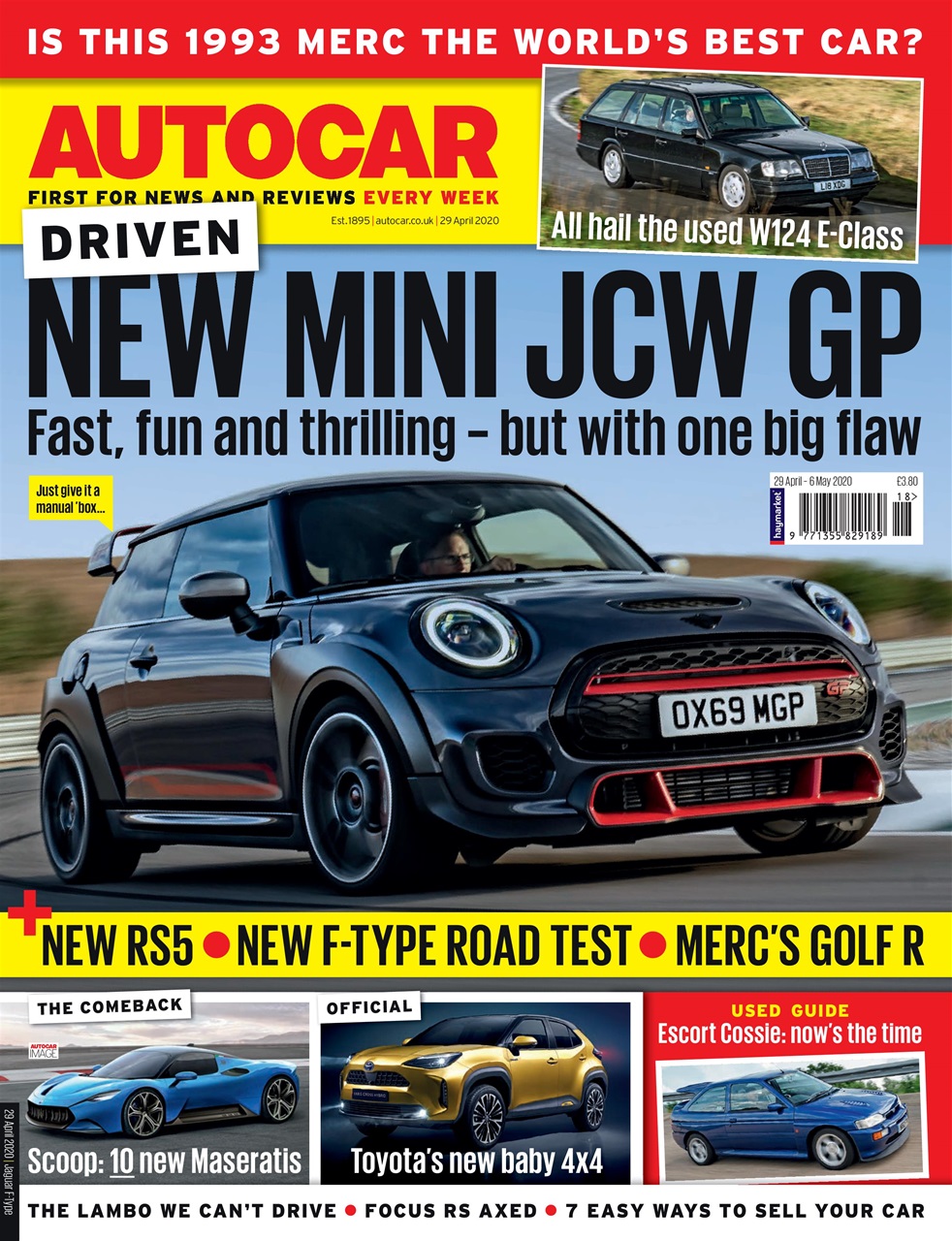 Autocar Magazine - 29th April 2020 Back Issue