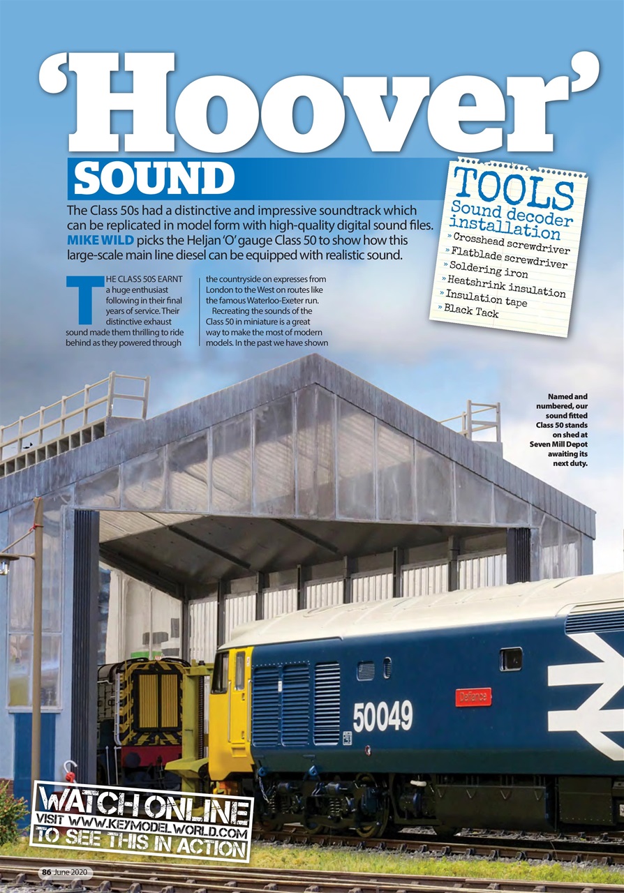 Hornby Magazine - June 2020 Subscriptions | Pocketmags Hornby Magazine - June 2020 Subscriptions | Pocketmags