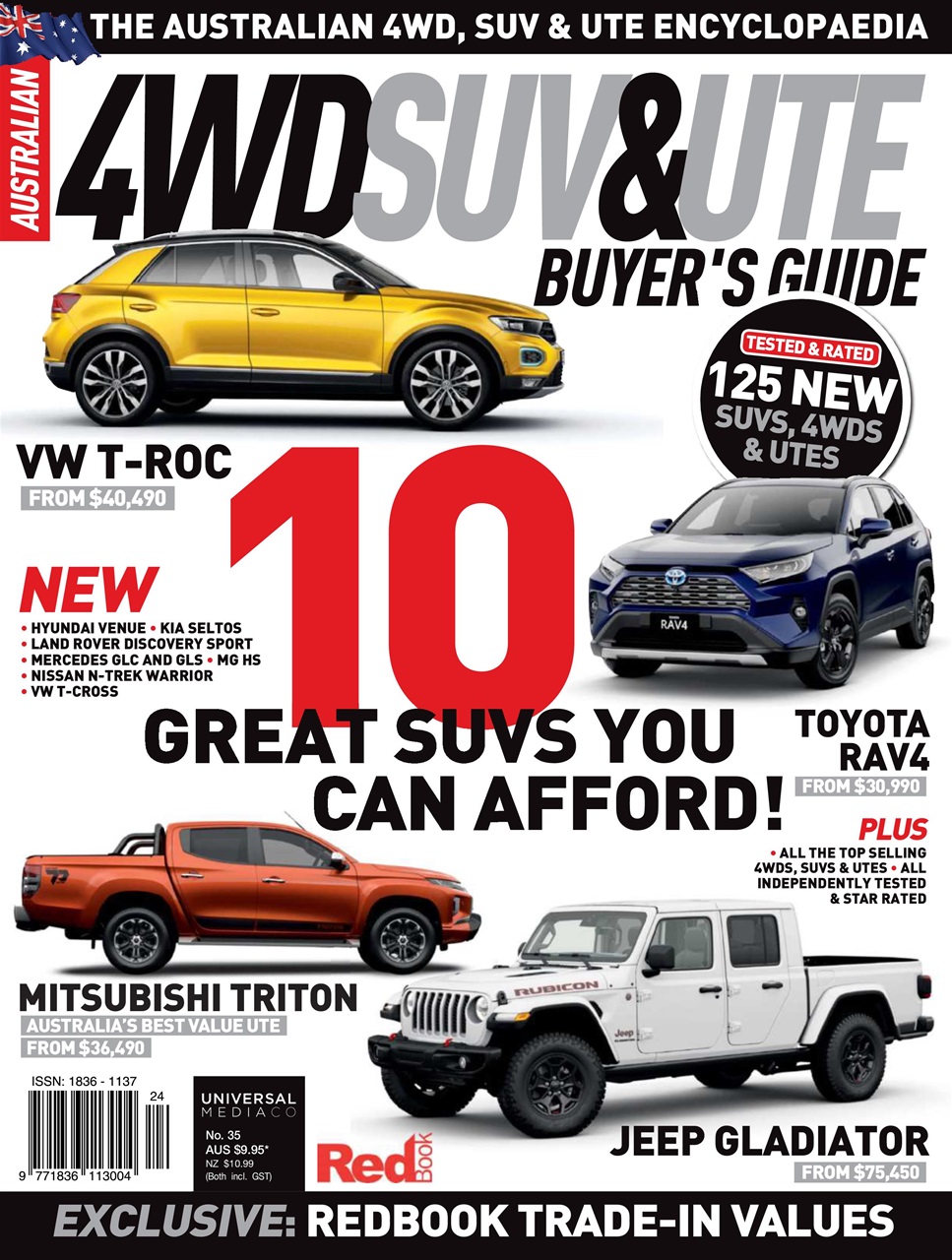 Australian 4WD and SUV Buyers Guide Magazine - issue 35 Subscriptions ...