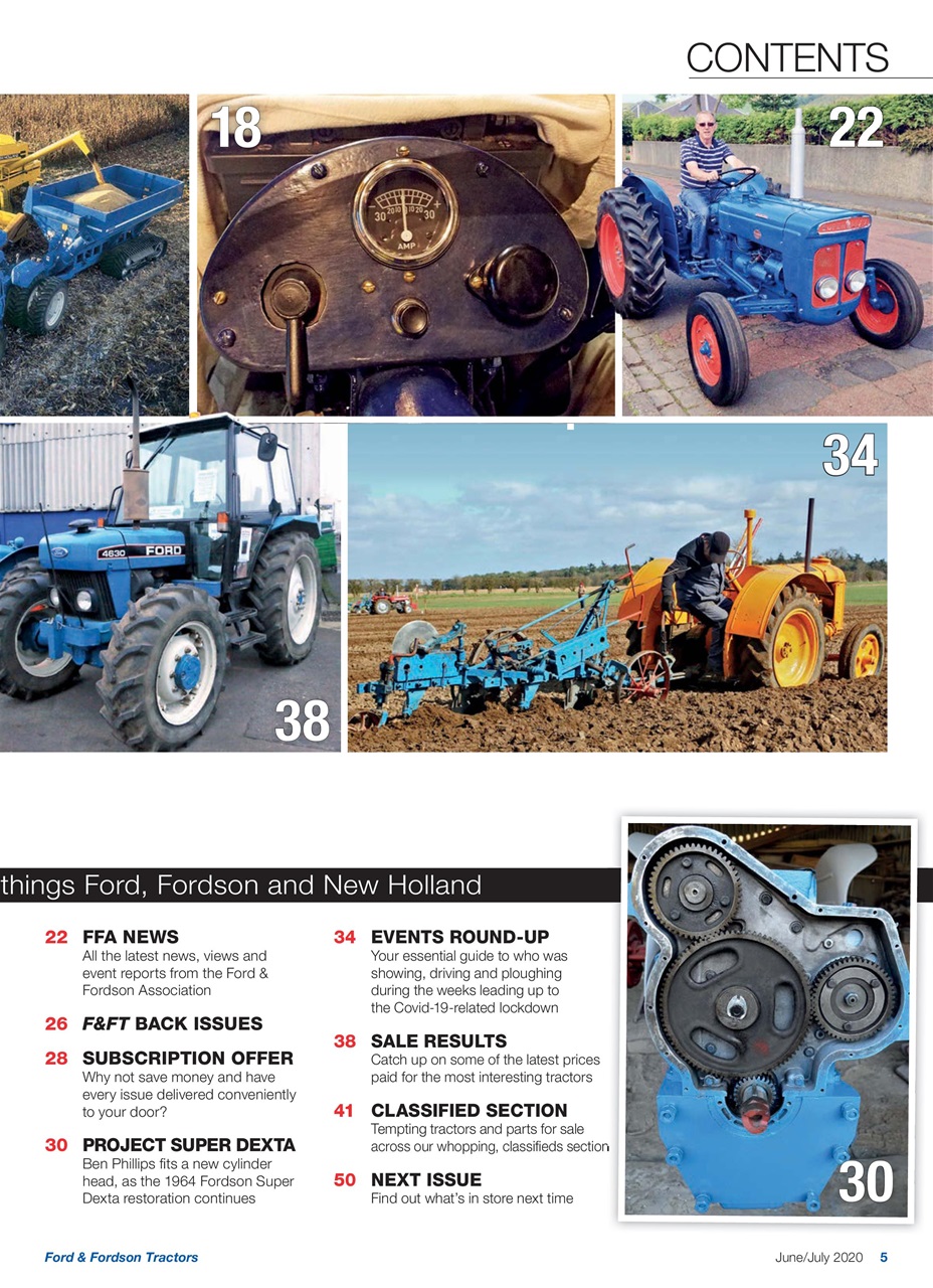 Ford & Fordson Magazine - Jun/Jul 2020 Back Issue
