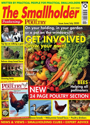 The Smallholder Magazine - Jun/Jul 2020 Back Issue