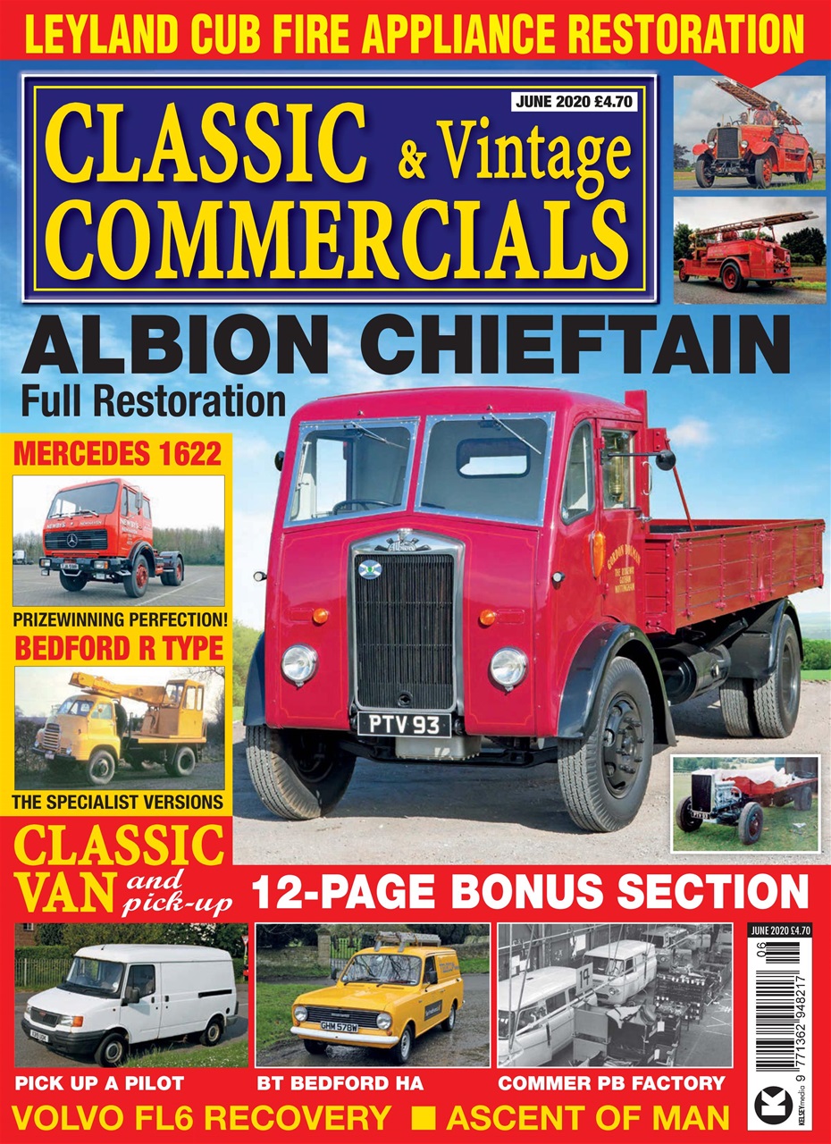 Classic & Vintage Commercials Magazine - June 2020 Back Issue