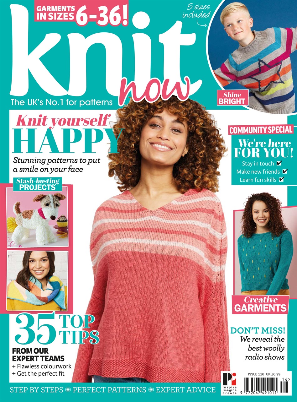 Knit Now Magazine - Knit Now 116 Back Issue