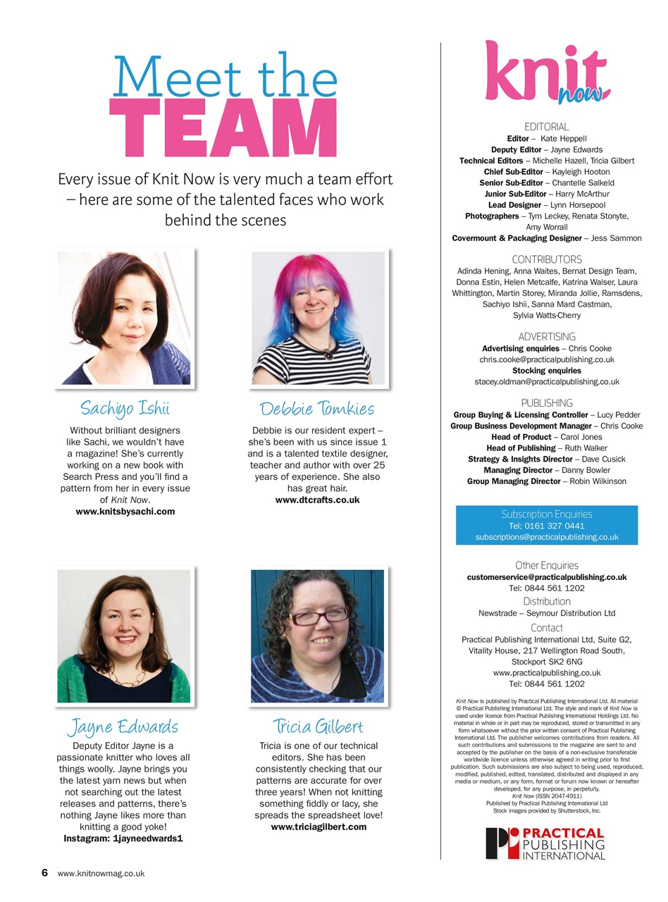 Knit Now Magazine - Knit Now 116 Back Issue