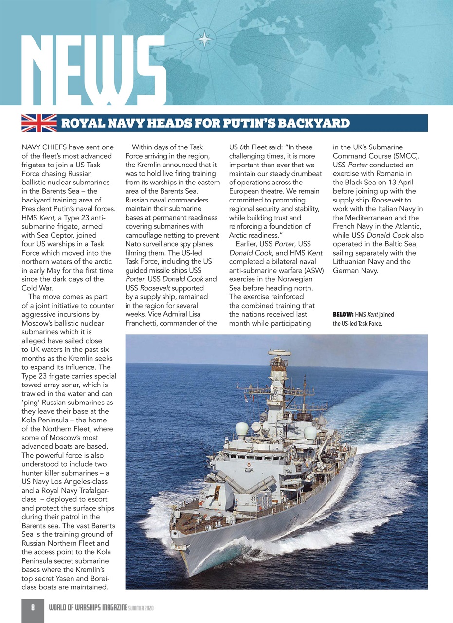 World of Warships Magazine Subscriptions and Summer 2020 Issue