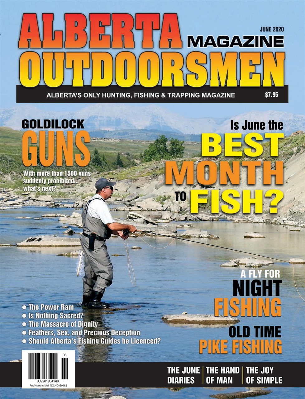 Alberta Outdoorsmen Magazine - Volume 22 Issue 2 Back Issue