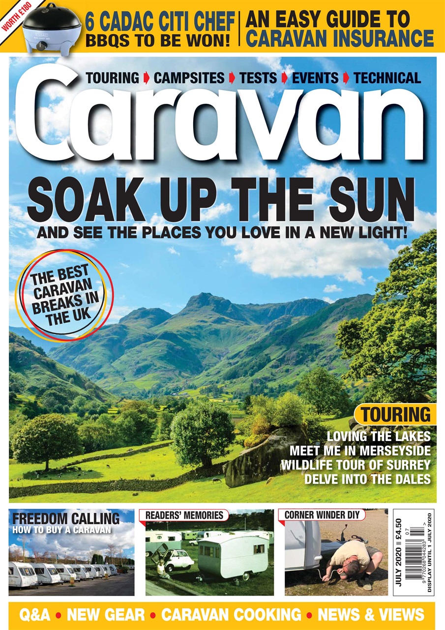 Caravan Magazine - Soak Up The Sun...July 2020 Back Issue