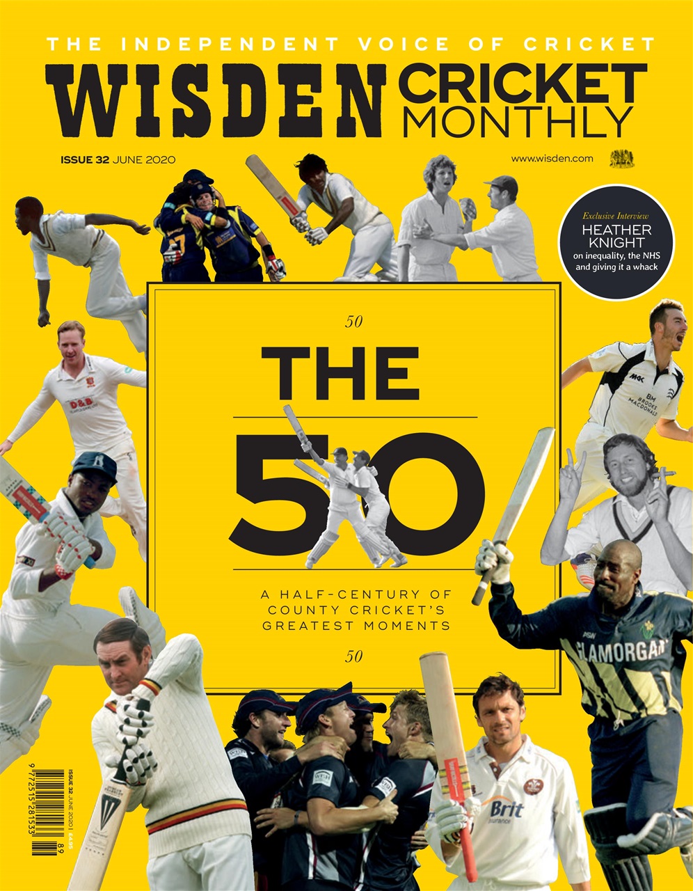Wisden Cricket Monthly Magazine - June 2020 Back Issue