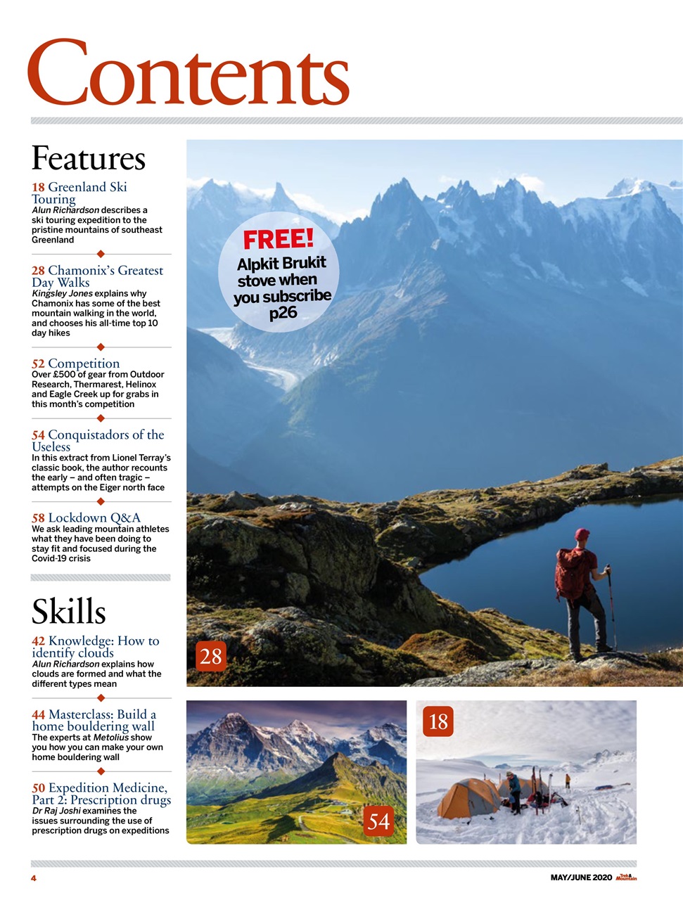 Trek & Mountain Magazine - May-Jun 20 Back Issue