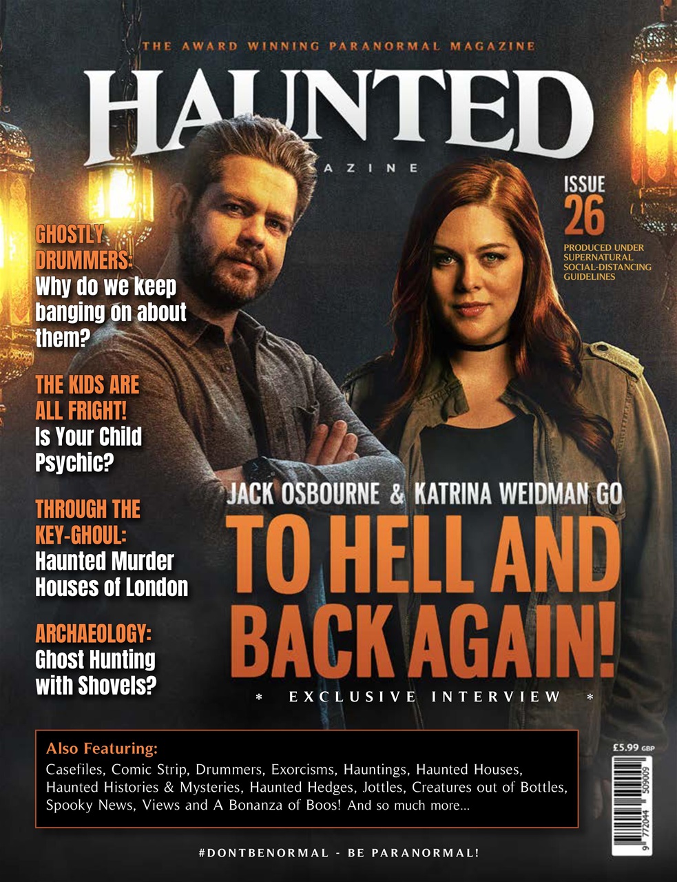 Haunted Magazine - Haunted Magazine 26 - To Hell and Back! Back Issue