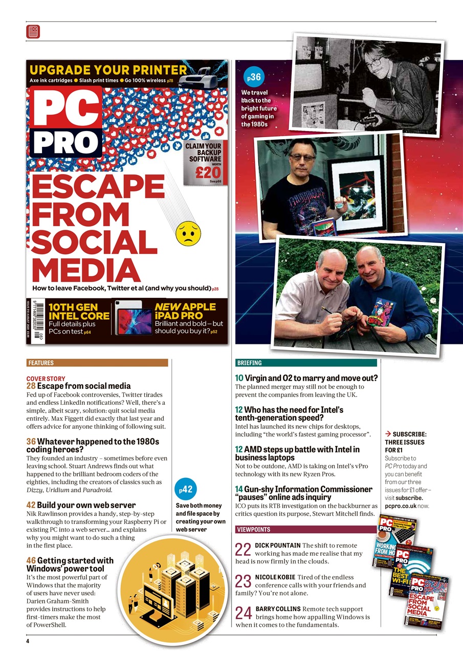 PC Pro Magazine - August 2020 Back Issue