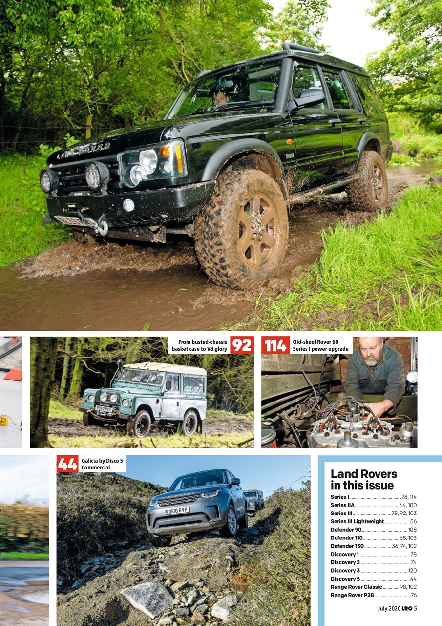 Land Rover Owner Magazine - July 2020 Back Issue