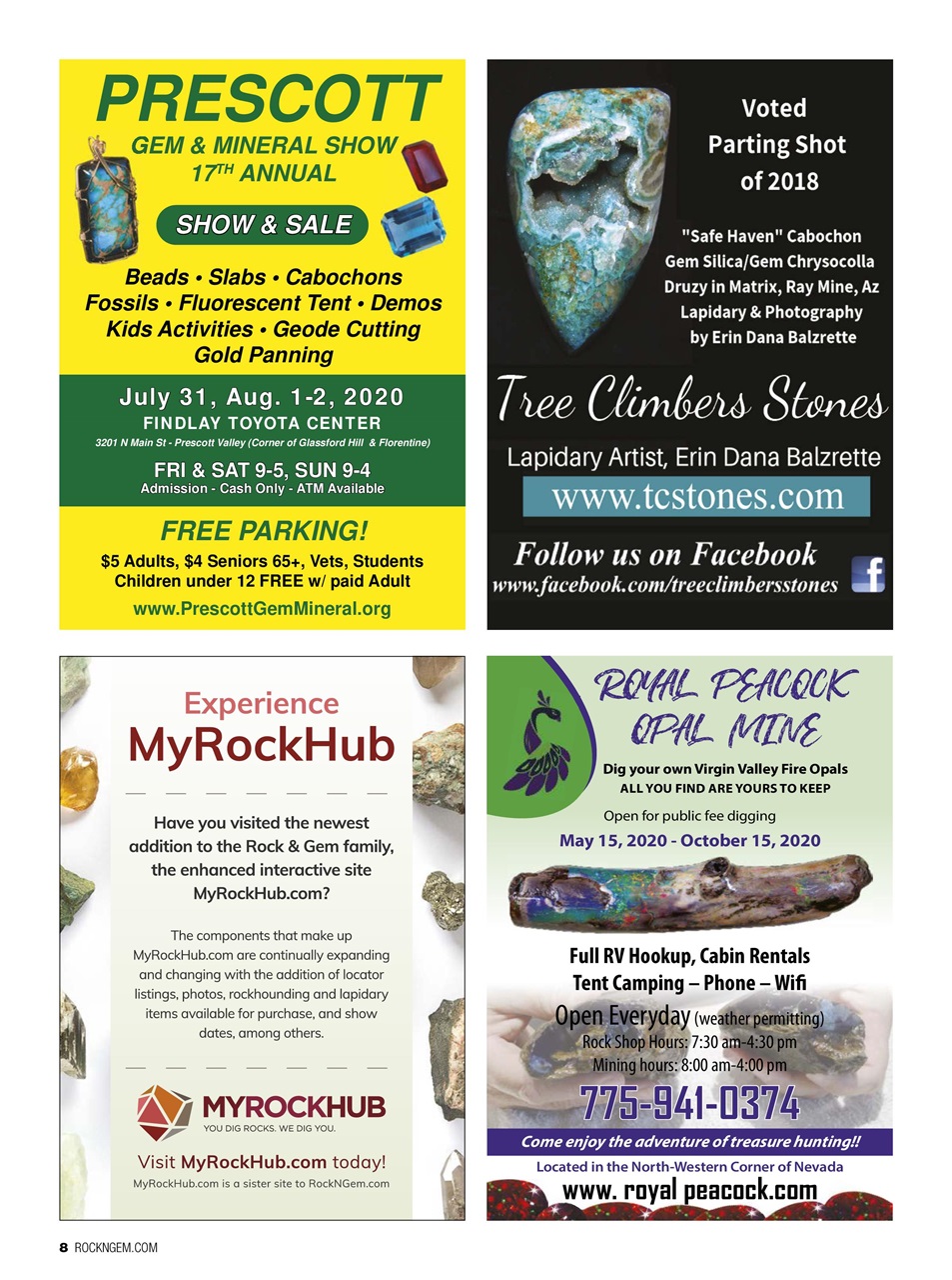 Rock&Gem Magazine - July 2020 Subscriptions | Pocketmags