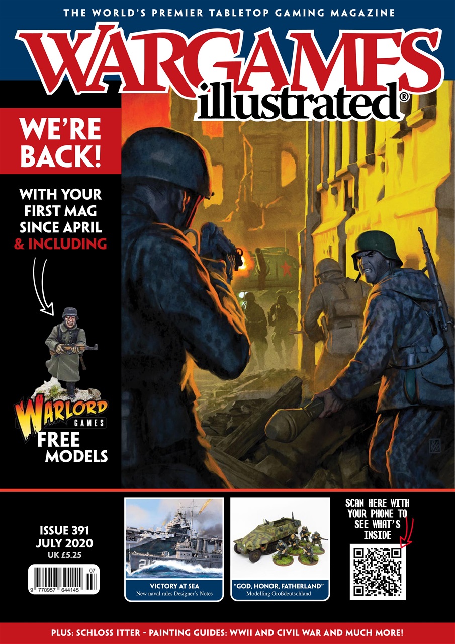 Wargames Illustrated Magazine - WI391 July 2020 Back Issue