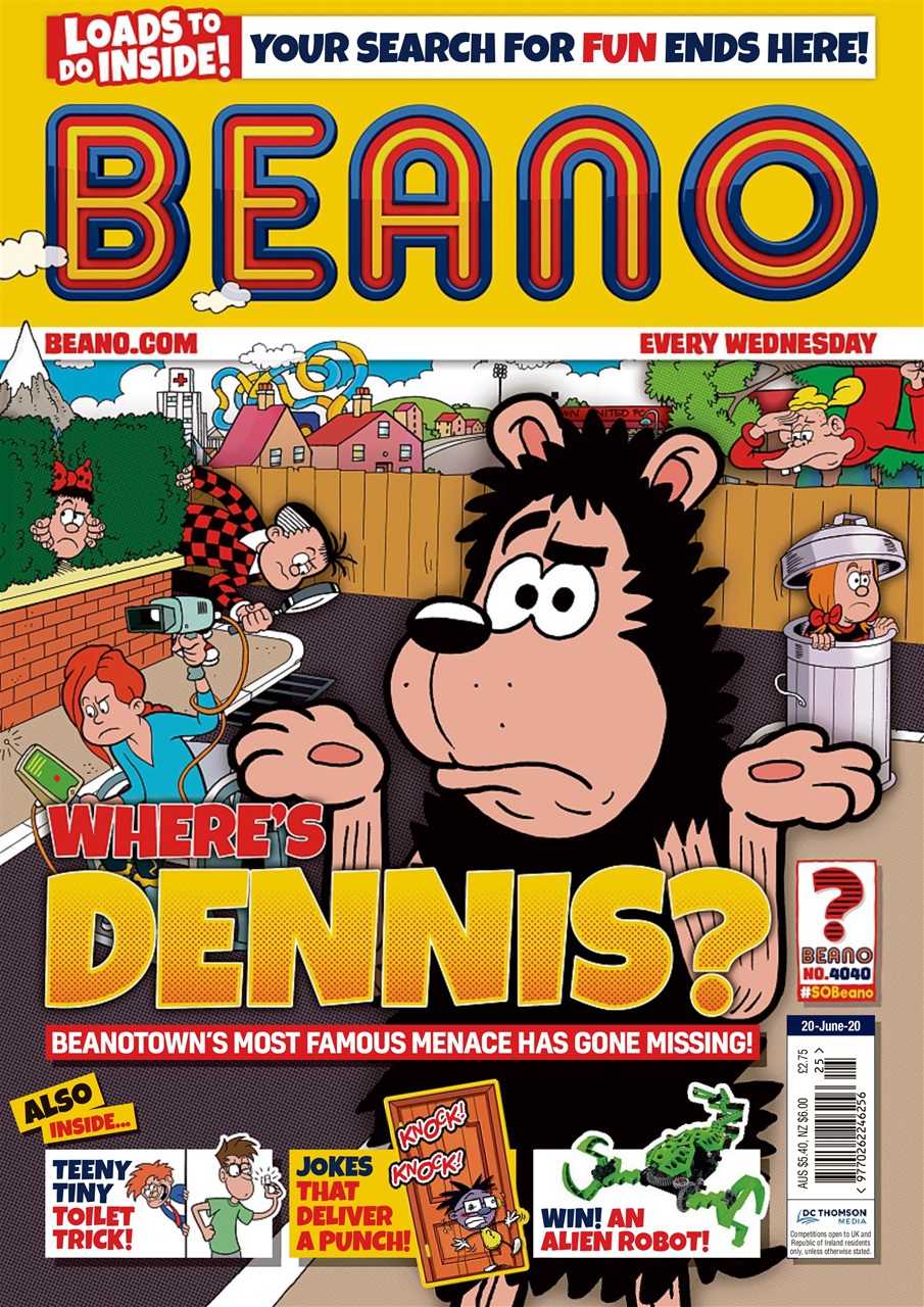 The Beano Magazine - 20/06/2020 Subscriptions | Pocketmags