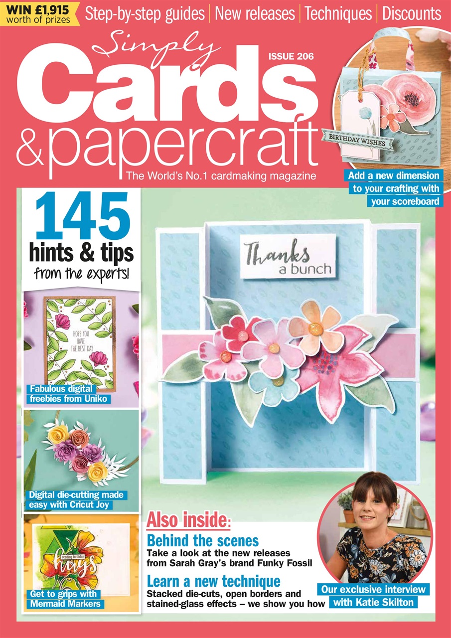 Simply Cards & Papercraft Magazine - Issue 206 Back Issue