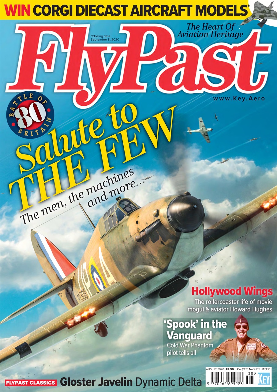 FlyPast Magazine - August 2020 Subscriptions | Pocketmags