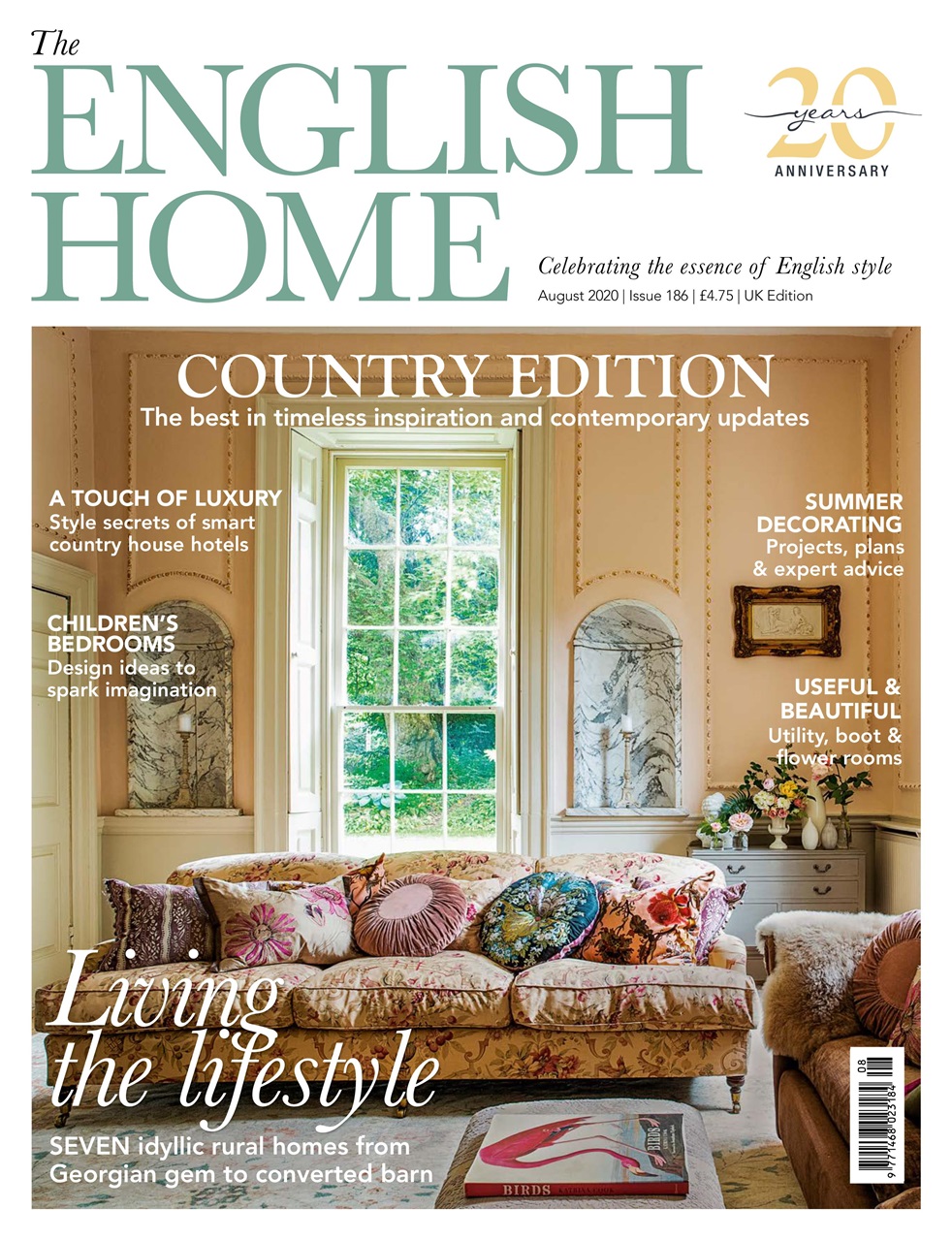 The English Home Magazine - August 2020 Subscriptions | Pocketmags