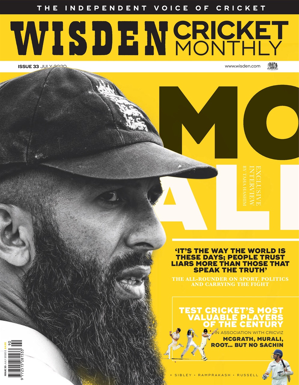 Wisden Cricket Monthly Magazine - July 2020 Subscriptions | Pocketmags