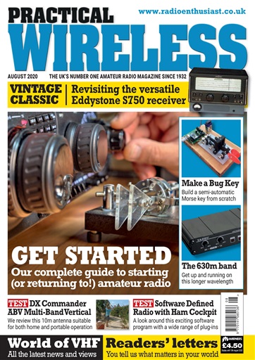 Practical Wireless Magazine - August 2020 Back Issue
