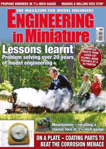 Engineering in Miniature Magazine - Aug 2020 Back Issue