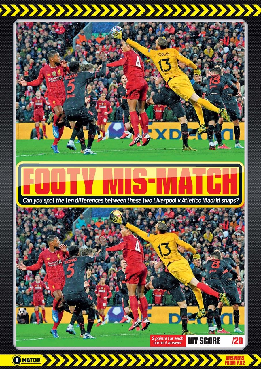 Match Magazine - Summer Special 2020 Back Issue