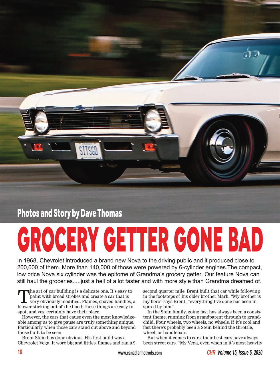 Canadian Hot Rods Magazine - Aug/Sept 2020 Subscriptions | Pocketmags