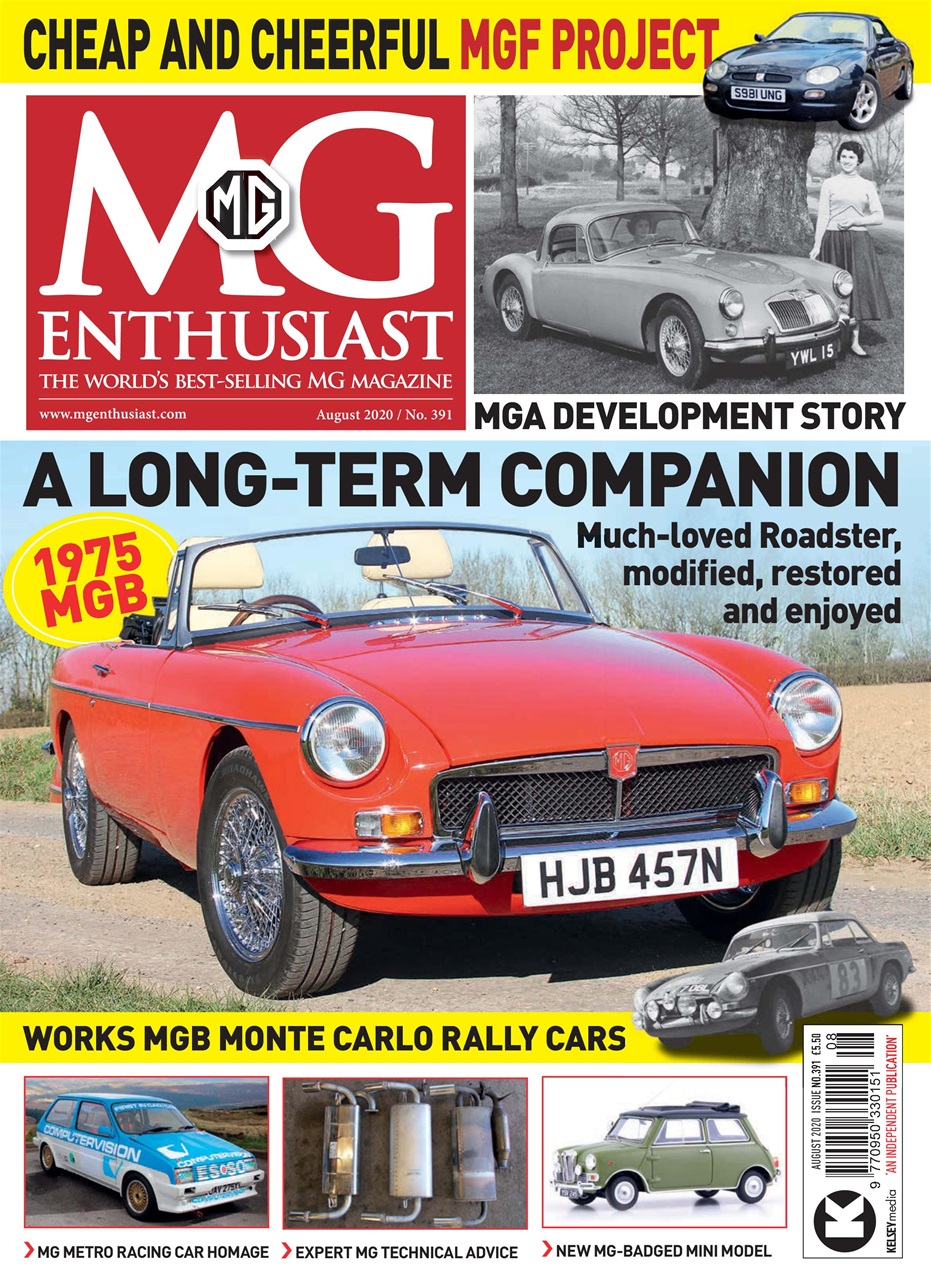 MG Enthusiast Magazine - August 2020 Back Issue