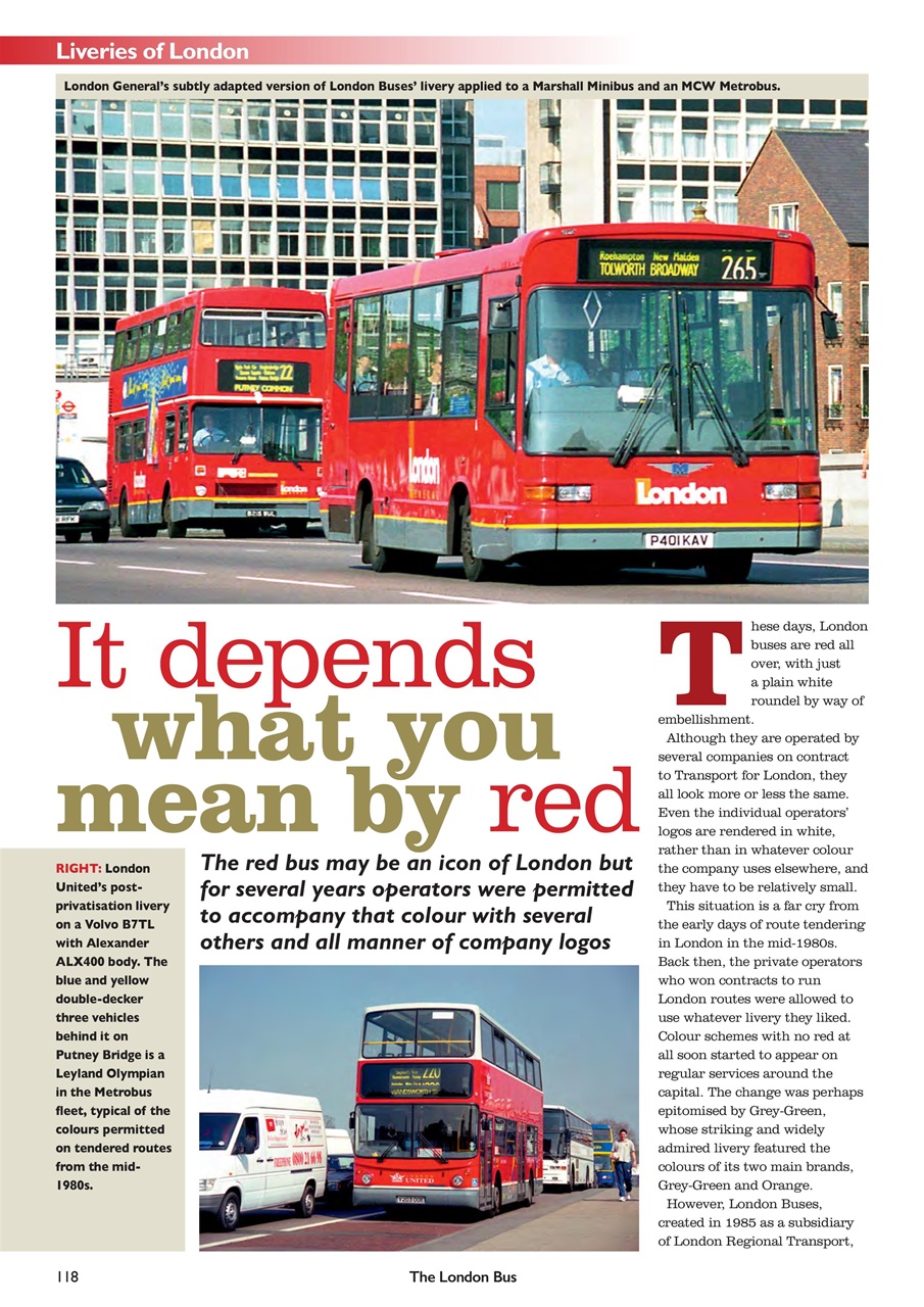 Buses Magazine - London Bus Vol 7 Special Issue